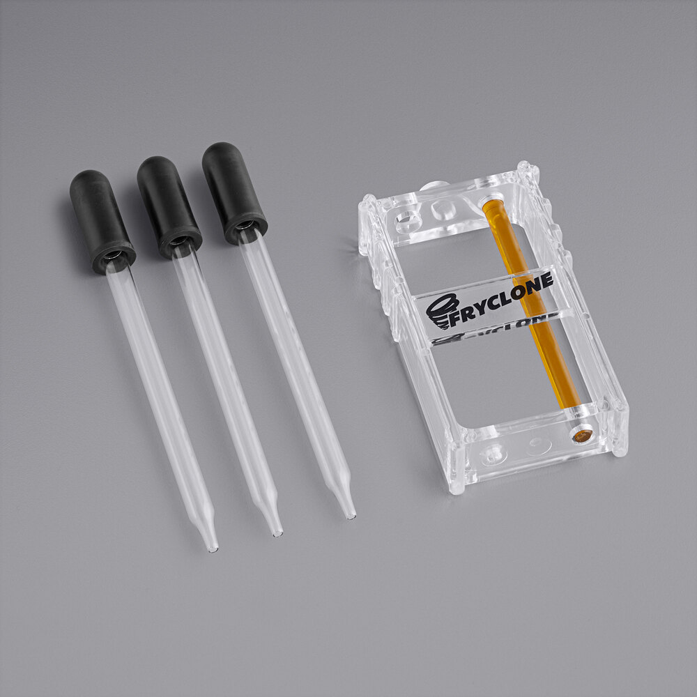 Fryclone Frying Oil Visual Test Kit with Eye Droppers