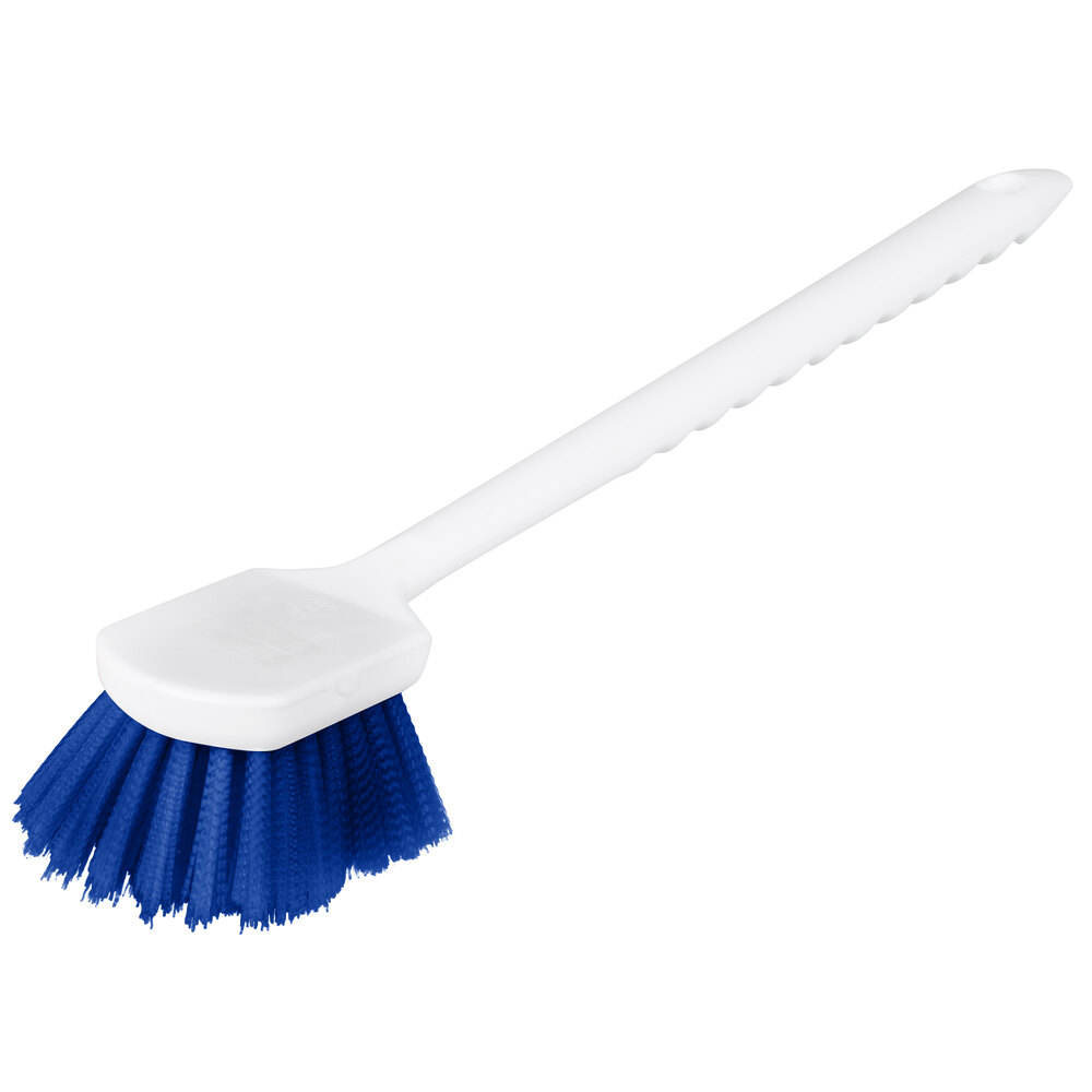 Carlisle 40501C14 Sparta 20"Blue Floating Utility / Pot Scrub Brush