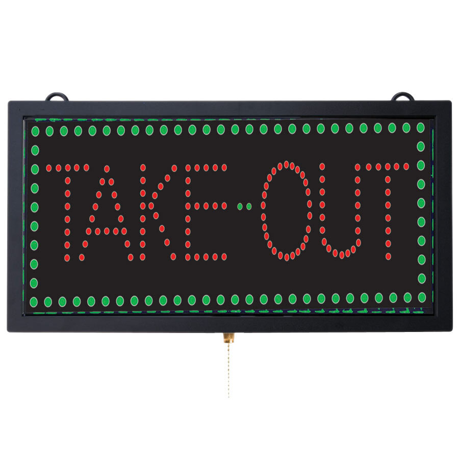 Aarco Take Out LED Sign TAK12M