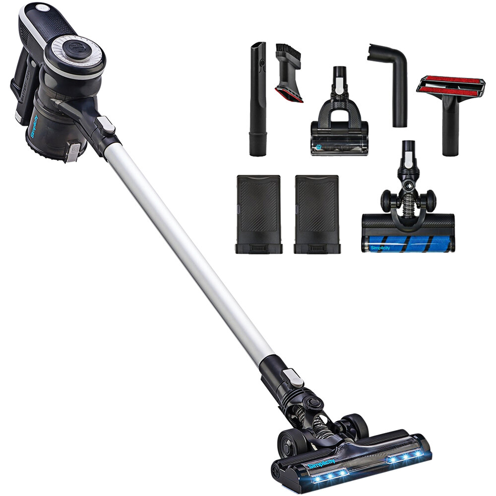 Simplicity S65P Cordless Multi-Use Stick Vacuum with Premium Toolkit