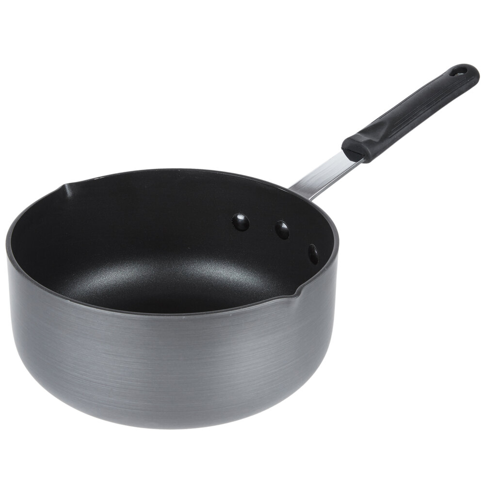Thunder Group 5 Qt. Anodized Non-Stick Aluminum Sauce Pan