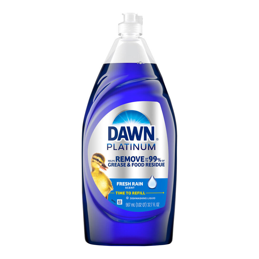 Dawn 01135 32.7 oz. Platinum Refreshing Rain Dish Soap