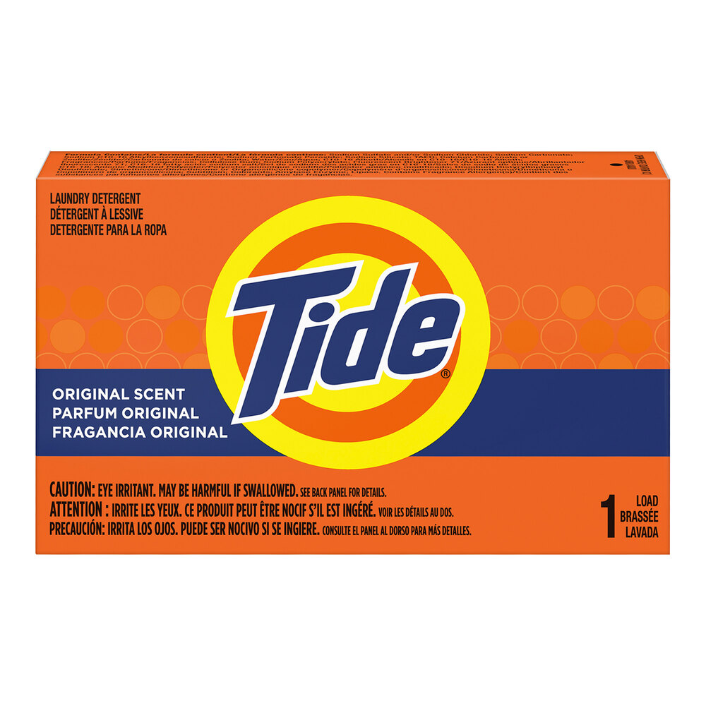 Tide Professional 49340 Coin Vend Laundry Detergent Single Load Box ...