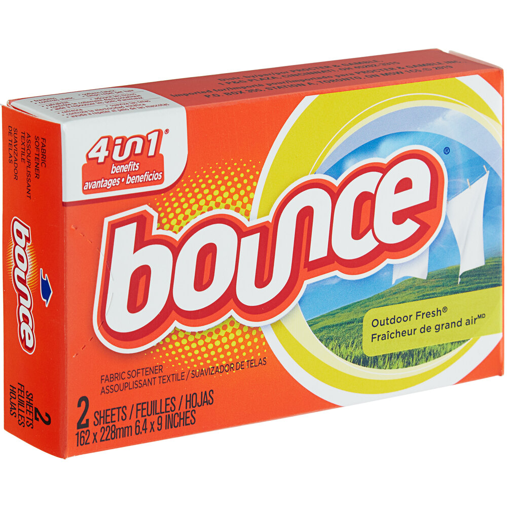 Bounce 02644 2-Count Coin Vend Outdoor Fresh Fabric Softener Dryer ...