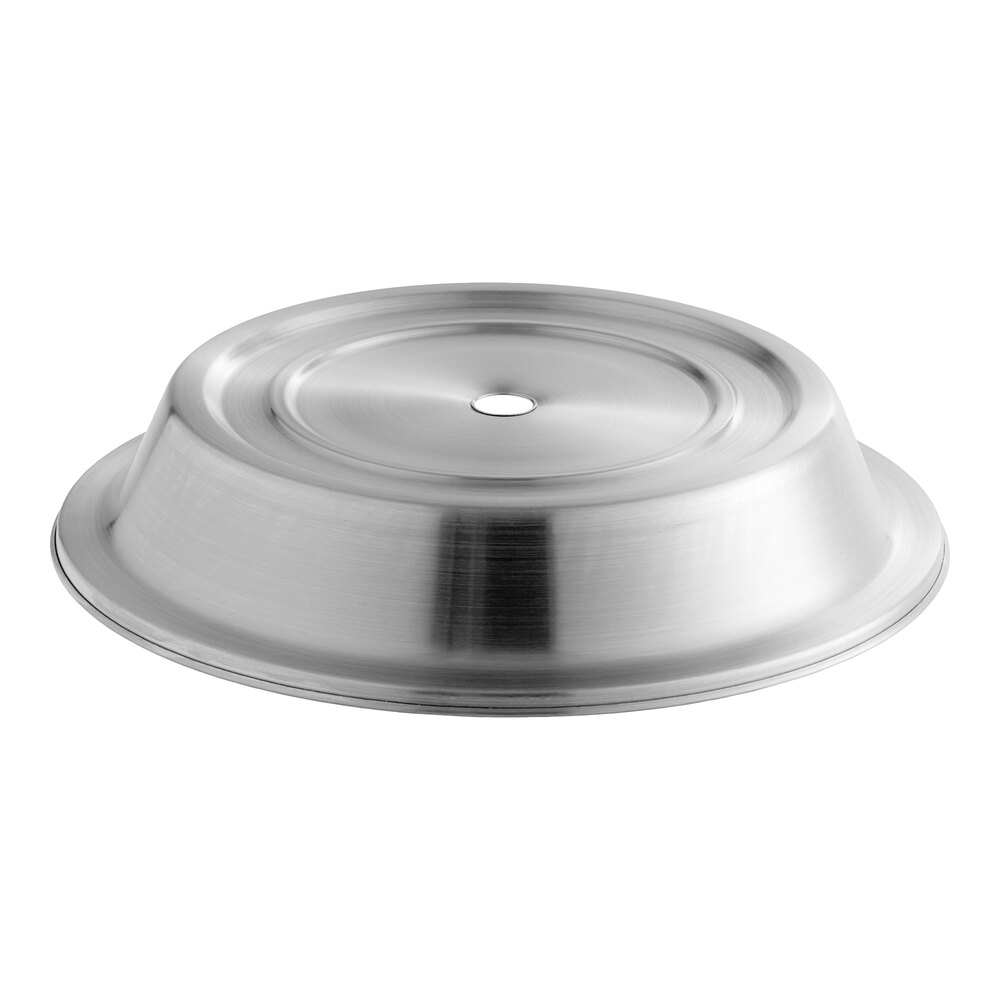 American Metalcraft 12 1/8"-12 7/16" Stainless Steel Satin Finish Plate ...