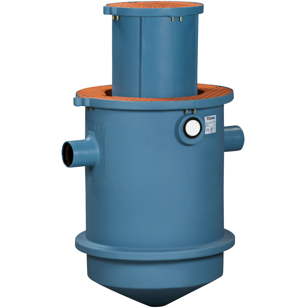 Thermaco Trapzilla TZ-600-ECA-6 635 lb. 75 GPM In-Ground Grease ...