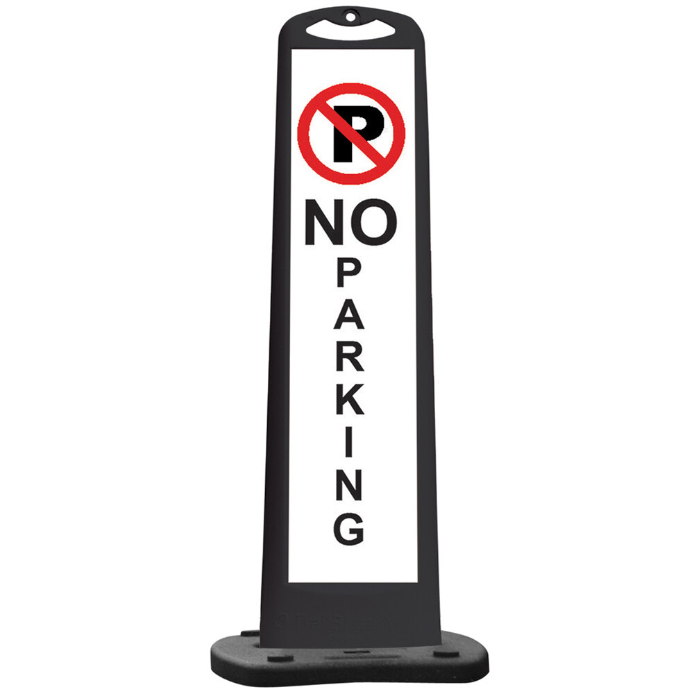 Cortina Trailblazer XL 45" "No Parking" Vertical Panel with 15 lb. Base ...