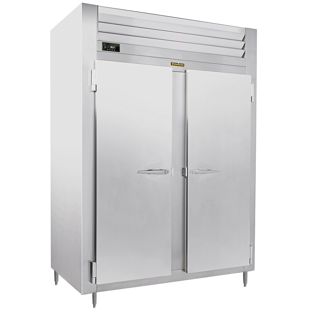 Traulsen RLT232NUT-FHS Stainless Steel 46 Cu. Ft. Two-Section Solid ...