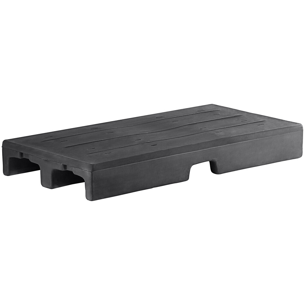 MasonWays 40" x 20" x 5" Solid Black Plastic Safety Step Platform ...