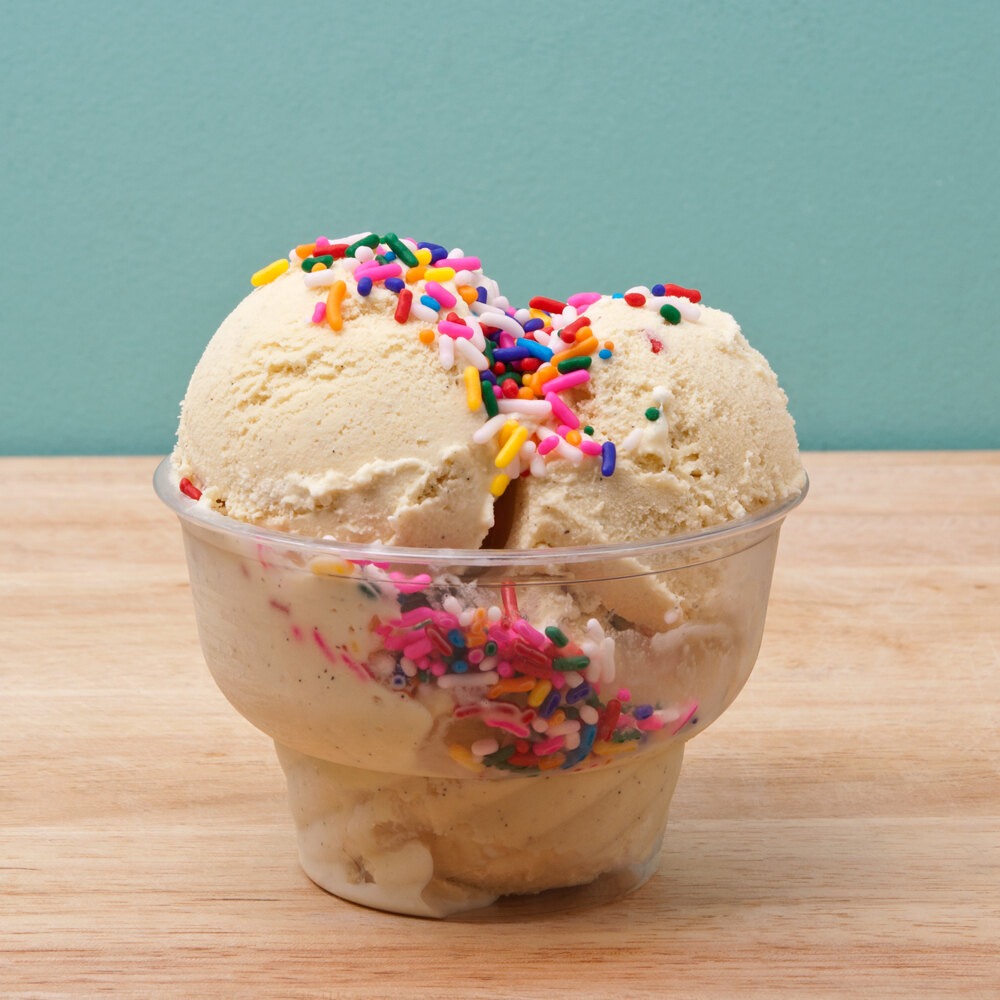 8 oz. Clear PET Sundae Cup - 50 / Pack