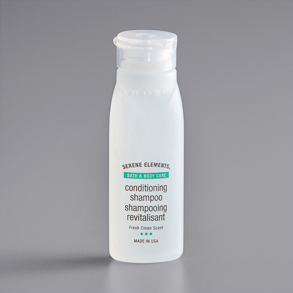 Serene Elements 0.75 oz. Fresh Clean Scent Conditioning Shampoo - 170/Case