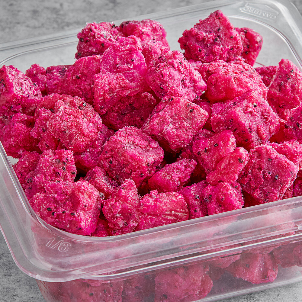 Wholesale Frozen Dragon Fruit (IQF Pitaya) - 30 lb.