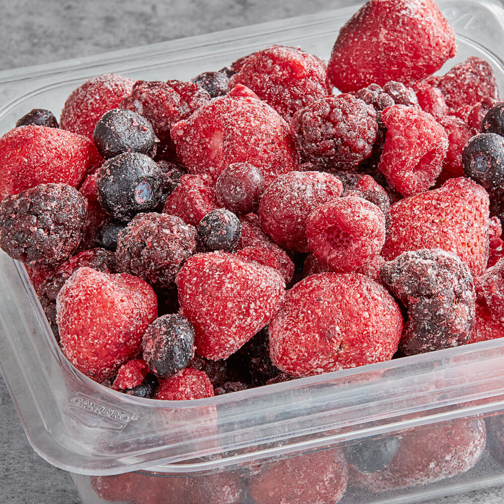 Dole Frozen Mixed Berries in Bulk (IQF, 5 lb) - 2/Case