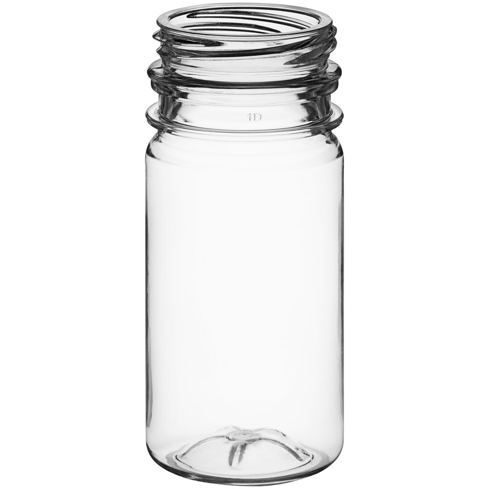 Captiva Containers 2.5 oz. Round Clear PET Energy Bottle - 900/Case