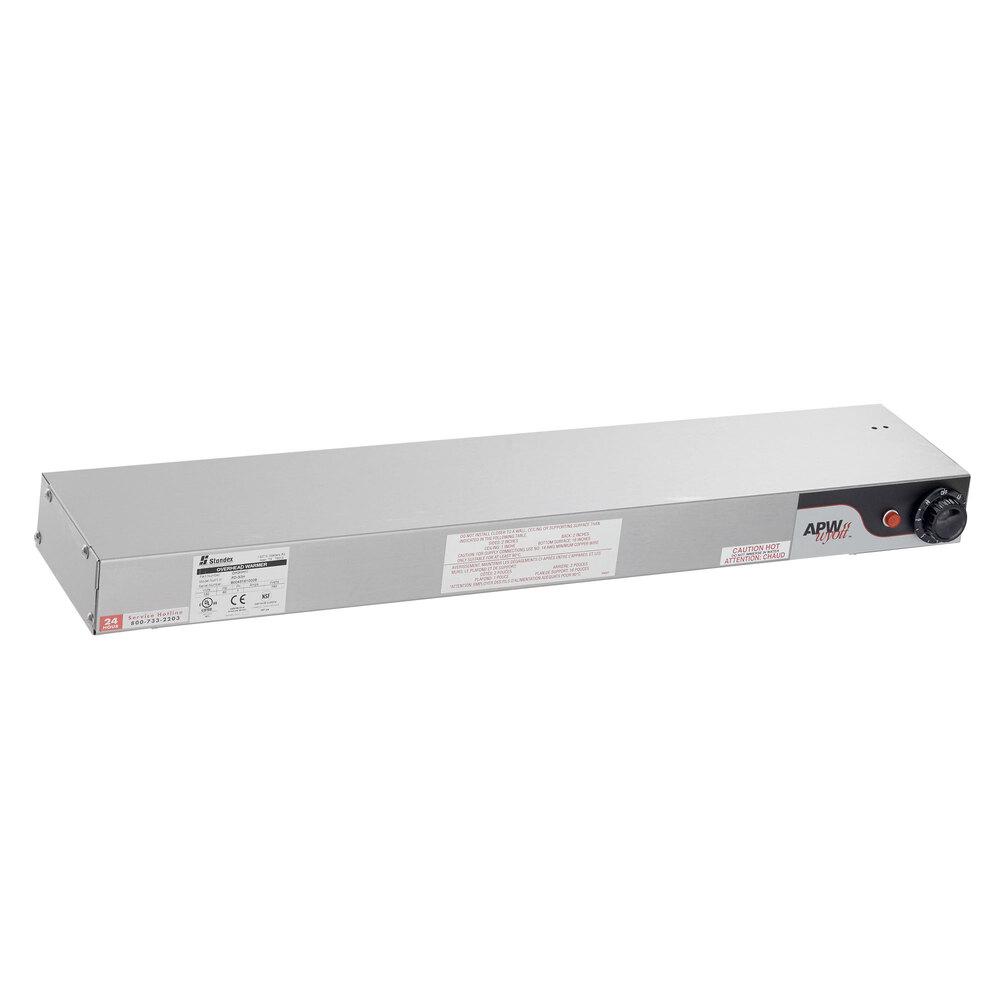 APW Wyott FD-30H-I 30" High Wattage Calrod Strip Food Warmer with ...