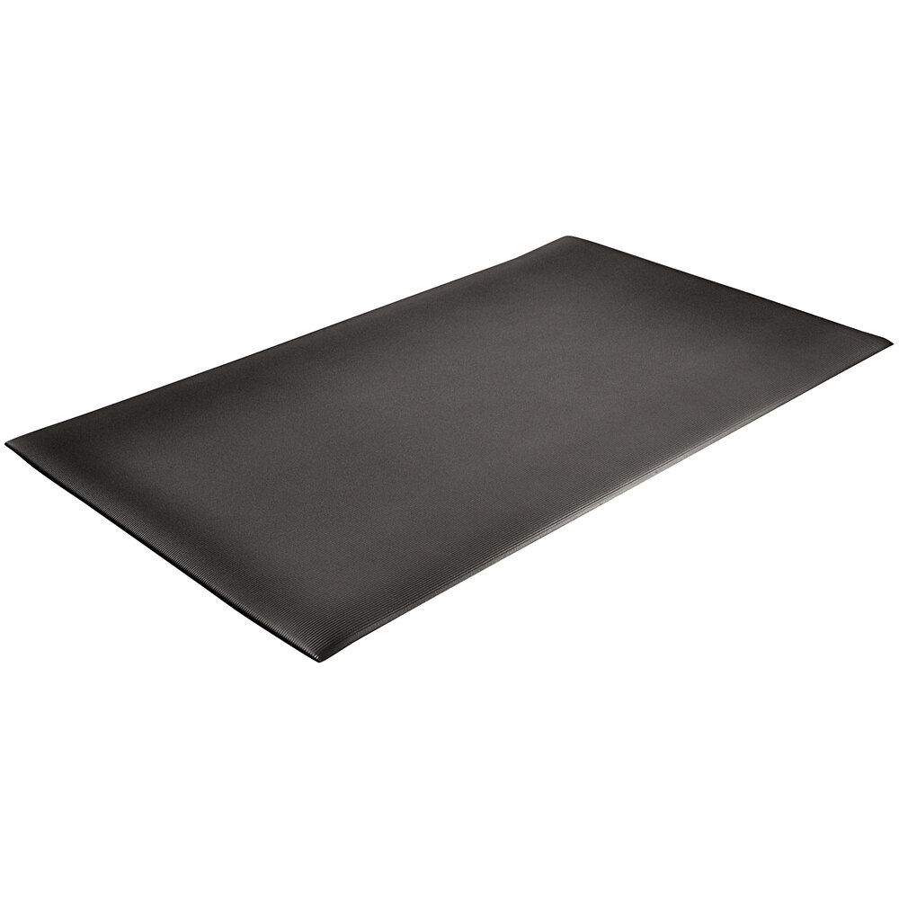 Notrax Blade Runner Dyna-Shield 3' x 12' Black Anti-Fatigue Mat ...
