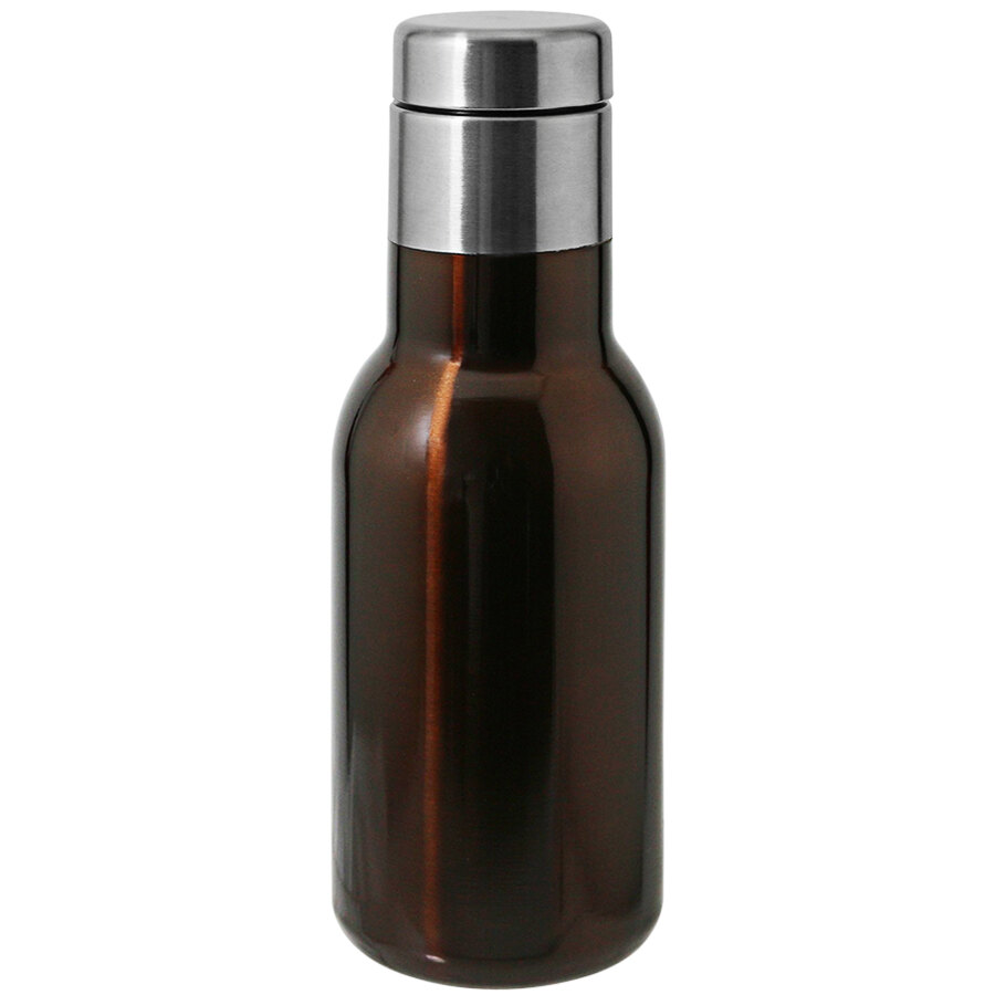 Franmara BevBottle 12 oz. Amber Stainless Steel Flask