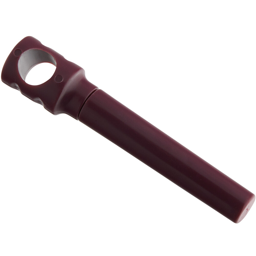 Choice Burgundy Plastic Pocket Corkscrew