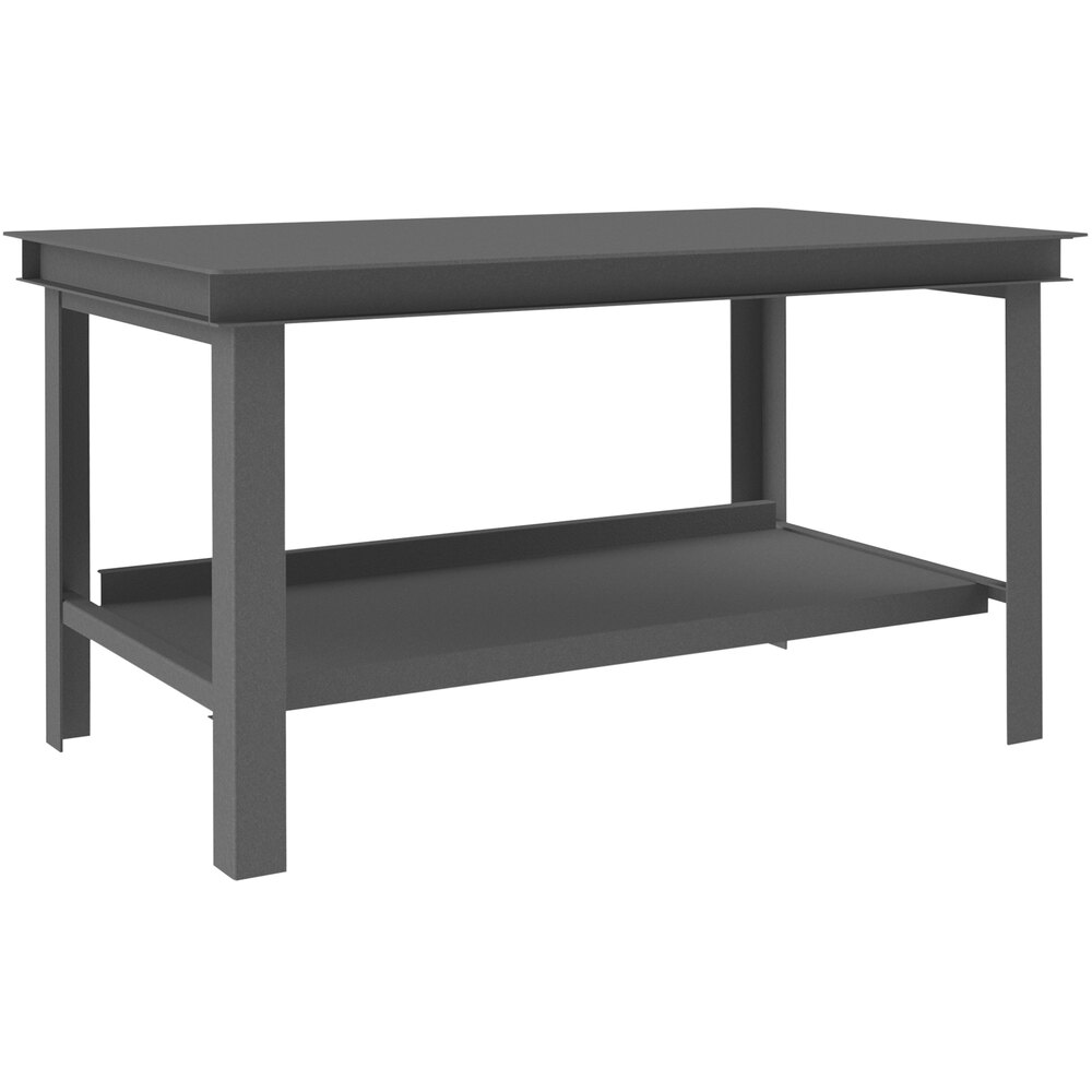 Durham Mfg 36" x 60" 2 Shelf Super Heavy-Duty Steel Workbench HWB-3660-95
