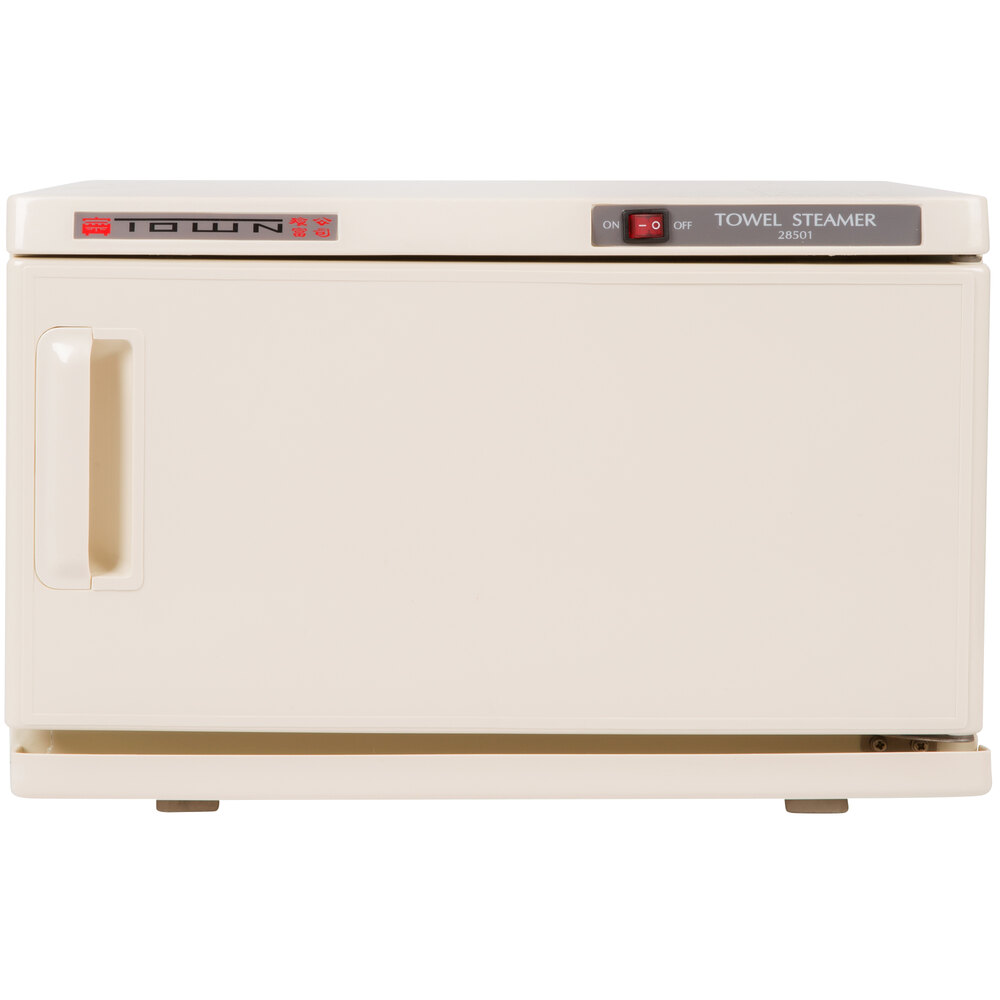 Town 28501 One Compartment Waterless Oshibori Towel Steamer - 80 Towel ...