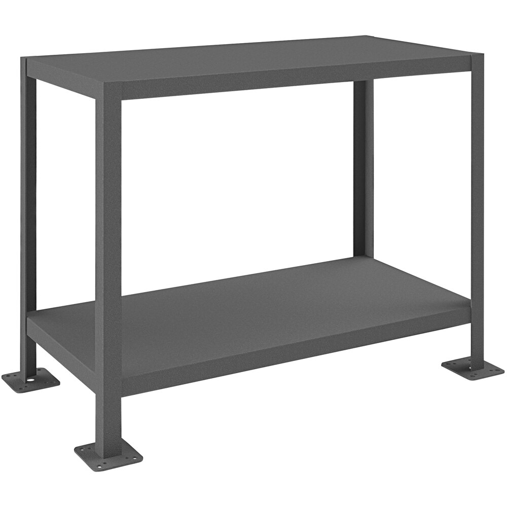 Durham Mfg 18" x 36" 2 Shelf Machine Table MT183630-2K295