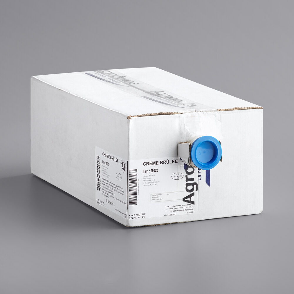 White Toque Creme Brulee Pouch 11 lb.
