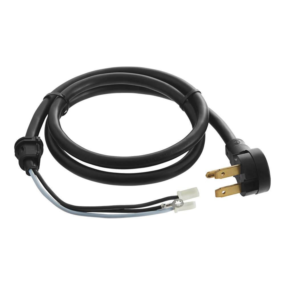 Amana 59004001 Power Cord with Strain Relief and NEMA 6-30P Plug for ...