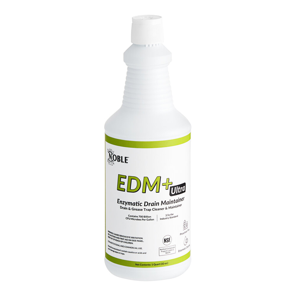 Noble Eco EDM+ Ultra 32 fl. oz. Ready-to-Use Enzymatic Drain Maintainer ...