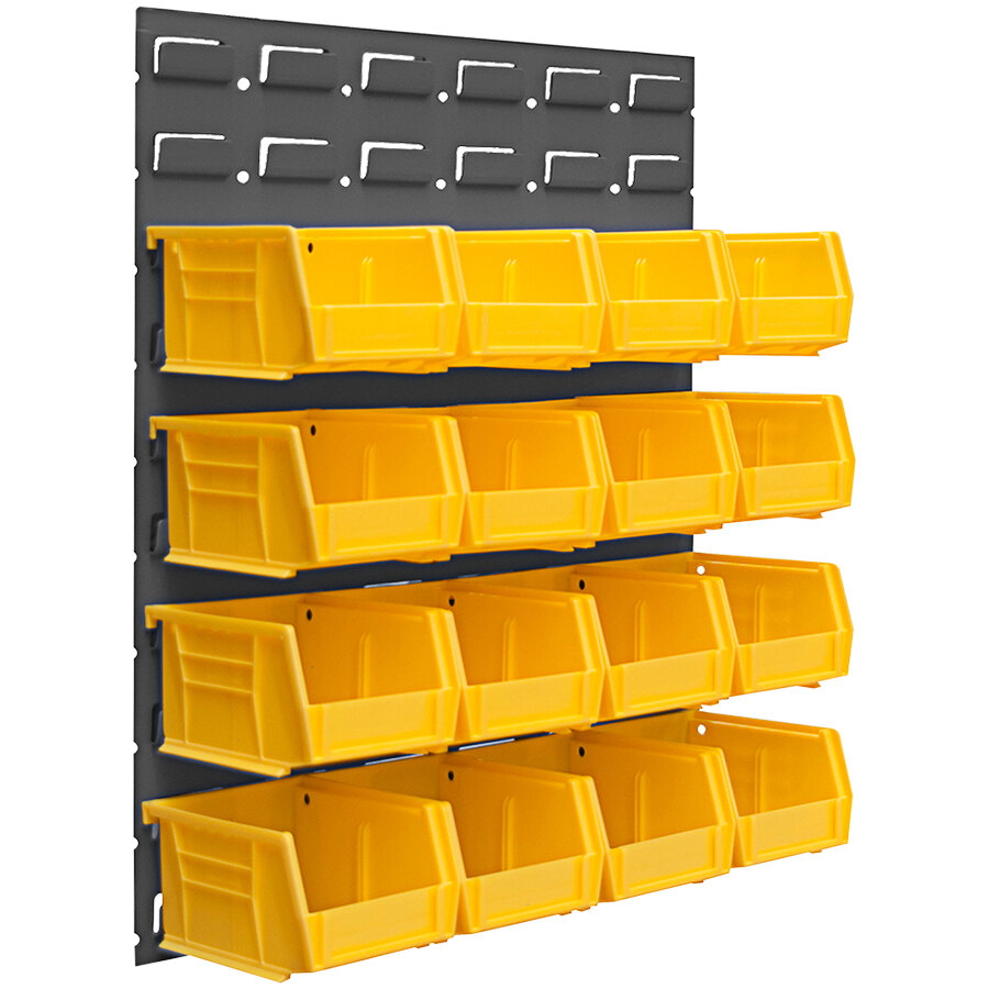 Durham Mgf. 17 1/4" x 20" Gray Steel Louvered Panel LPW-17.25X20-95