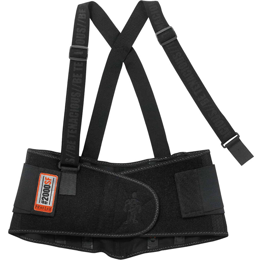 Ergodyne ProFlex 2000SF High-Performance Spandex Back Support Brace - Large