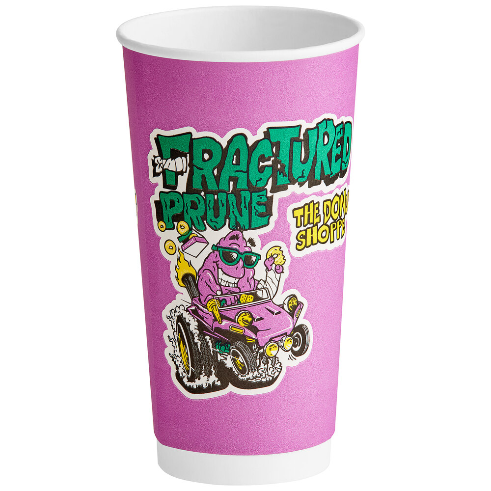 Customizable 22 oz. Smooth Double Wall Paper Hot Cup - 260/Case