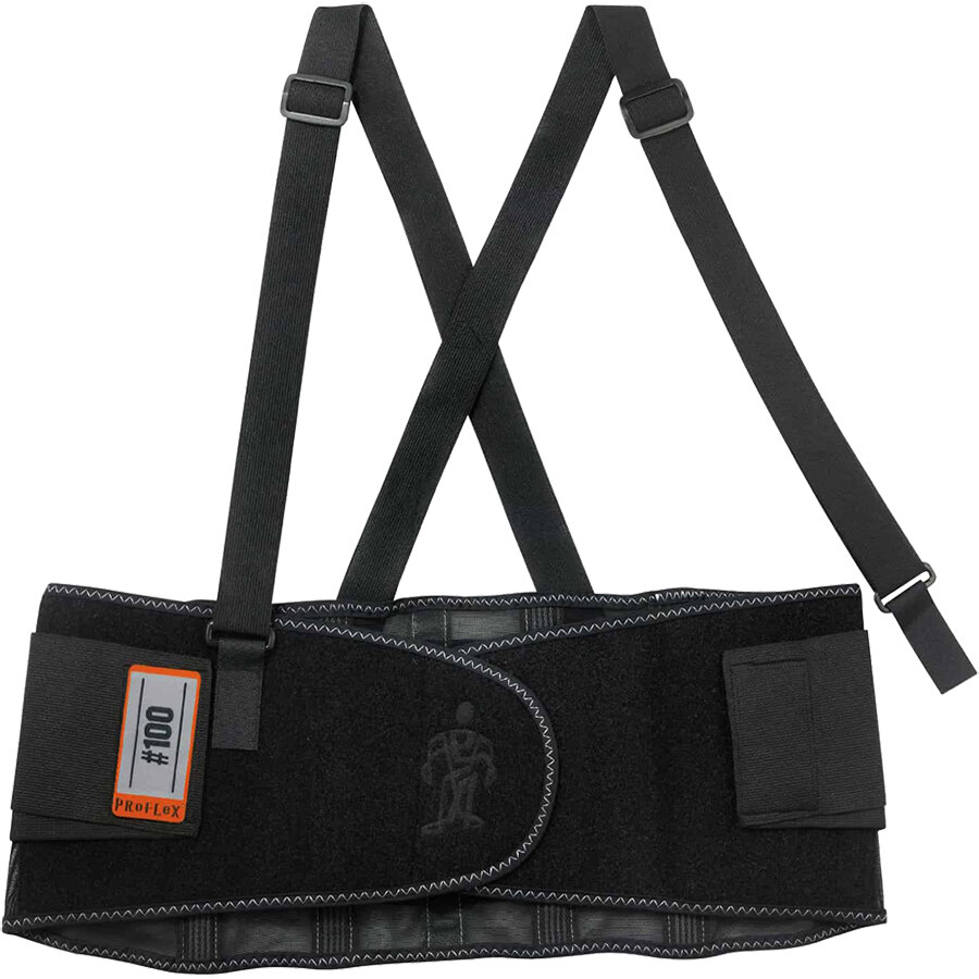 Ergodyne ProFlex 100 Economy Spandex Back Support Brace - Extra Large