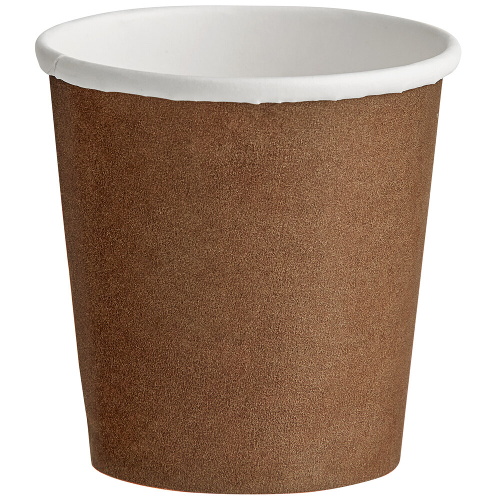 Customizable 4 oz. Single Wall Paper Hot Cup - 700/Case