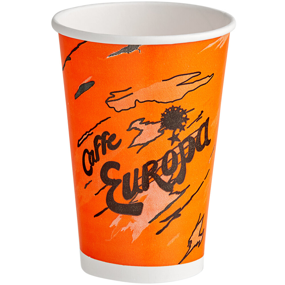 Customizable 16 oz. Paper Cold Cup - 700/Case