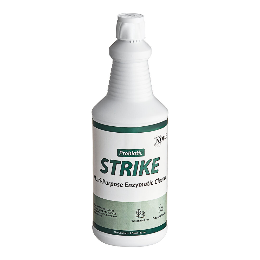 Noble Eco Strike 32 fl. oz. Concentrated Multi-Purpose Enzymatic Cleaner