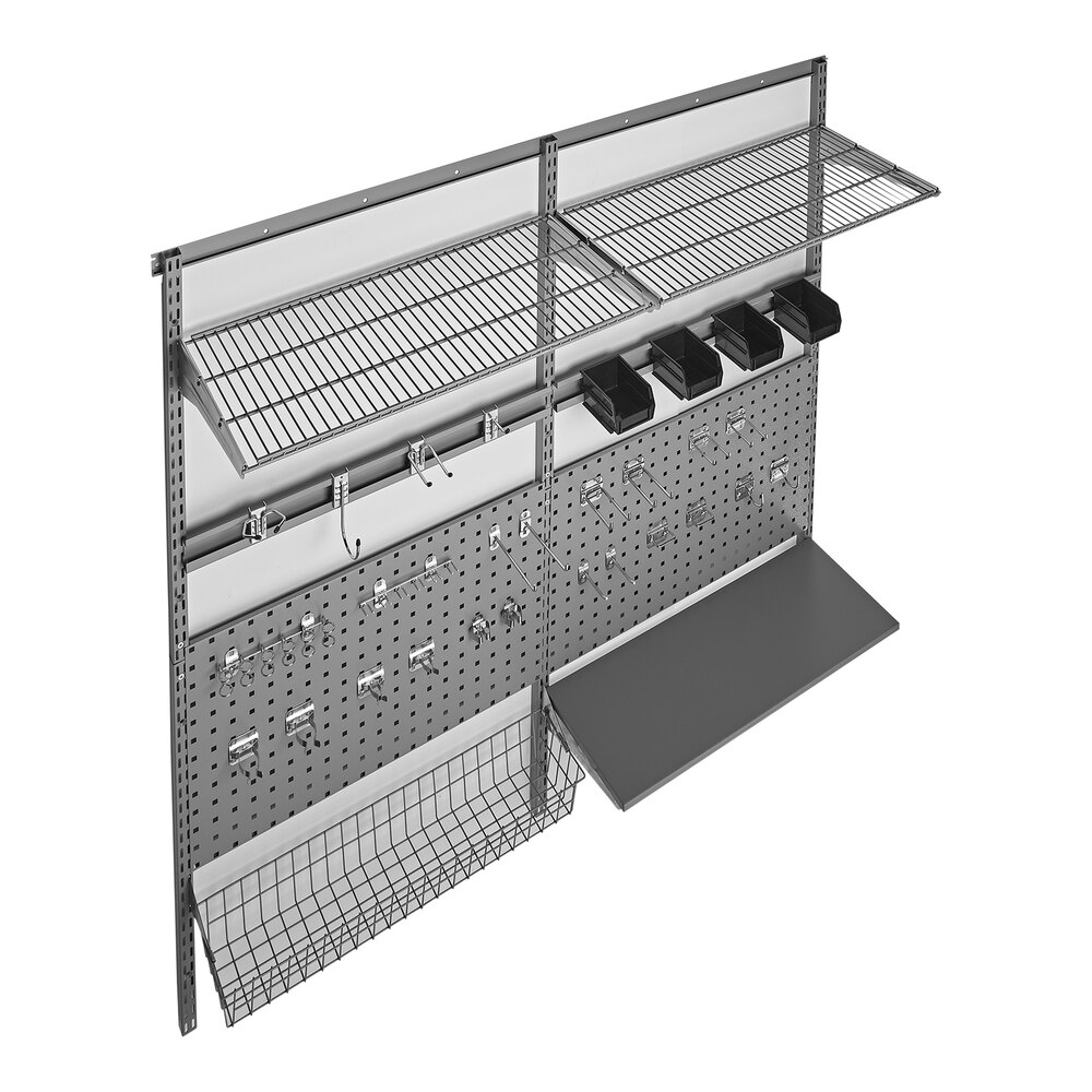 Triton Products 66" x 14 1/2" x 63" Modular Wall Mount Storage Kit
