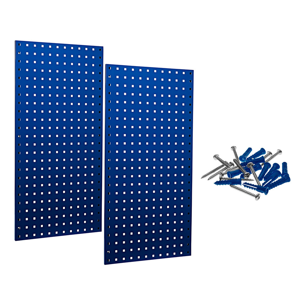 Triton Products 18" x 36" Blue Steel LocBoard - 2/Pack