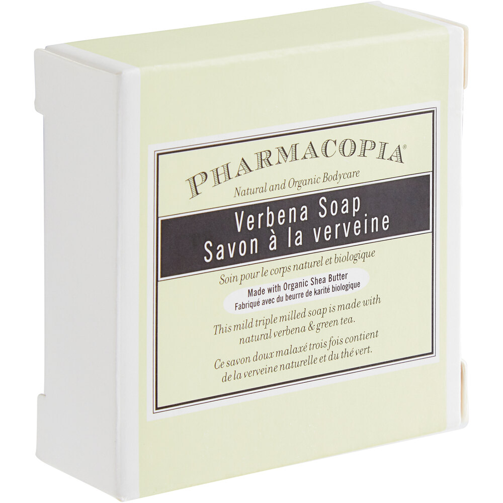 Pharmacopia Verbena 1.5 oz. Body Soap F-SOAP0934 - 250/Case