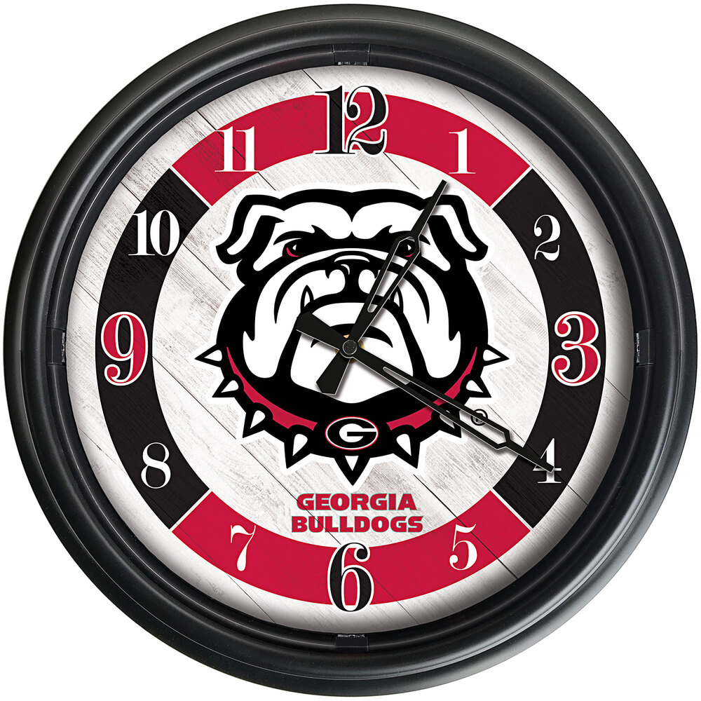 Holland Bar Stool 14" University of Georgia (Bulldog) Indoor / Outdoor ...