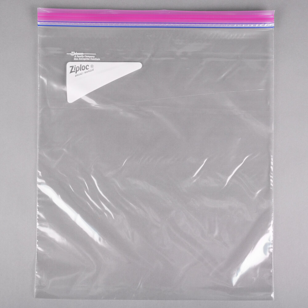 SC Johnson Ziploc 682253 13 X 15 Two Gallon Storage Bag With Double