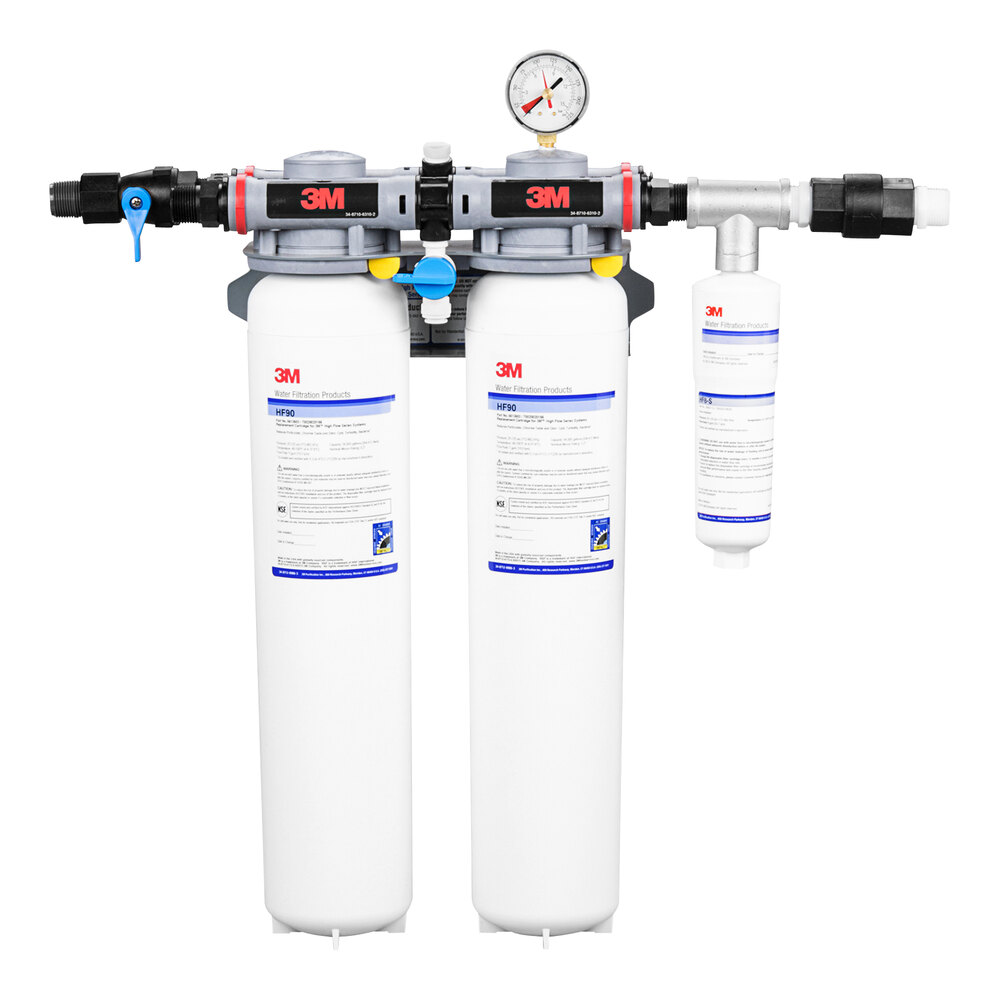 3M Water Filtration Products DP290 Dual Port Water Filtration System ...