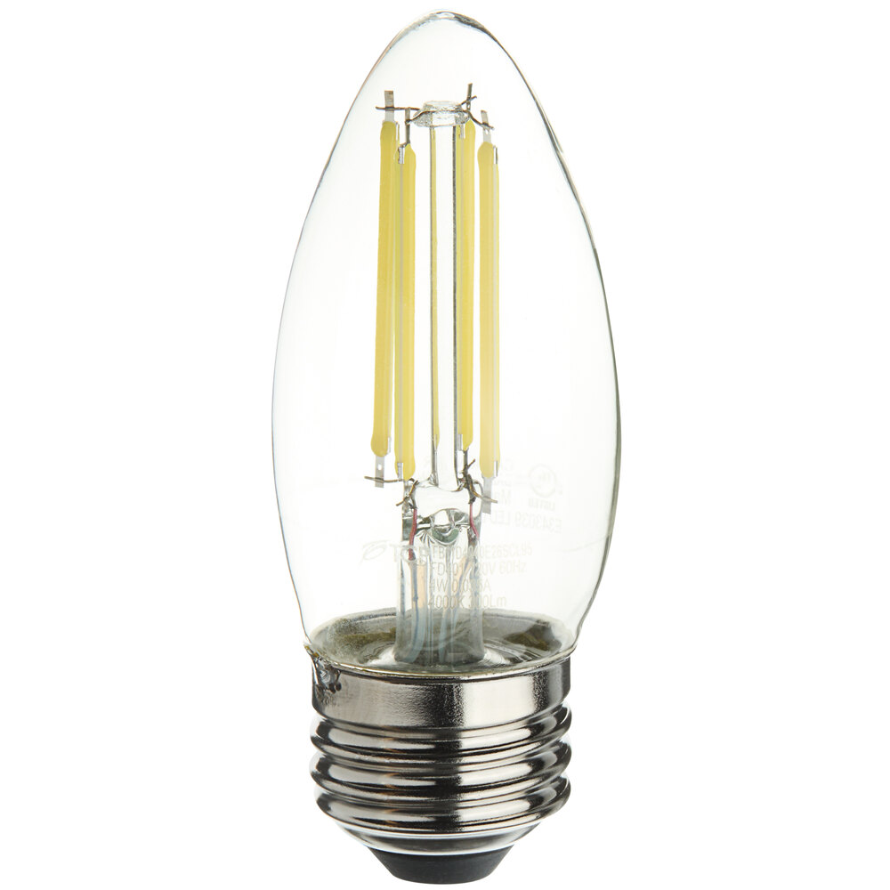 TCP FB11D4040E26SCL95 4W Dimmable LED Clear Filament High CRI Lamp, 300 ...