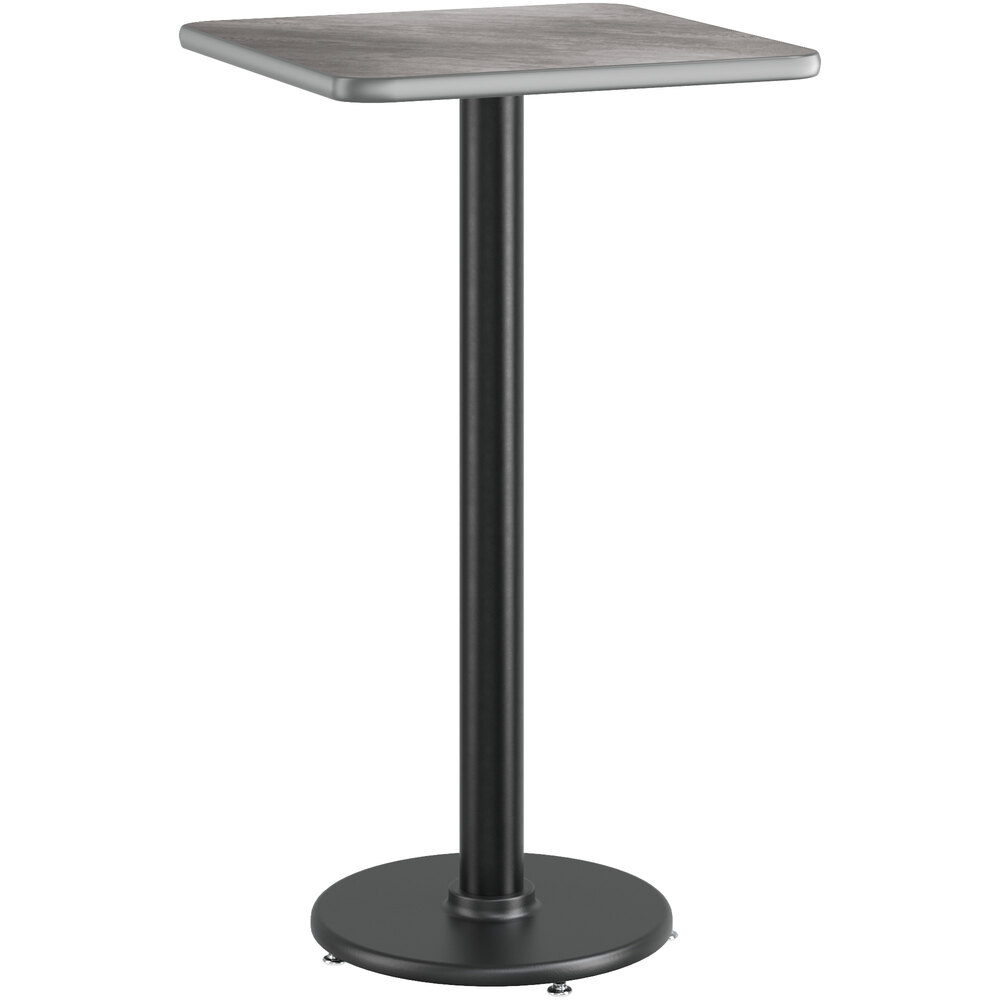 Lancaster Table & Seating 24" x 24" Reversible Gray / White Laminated ...