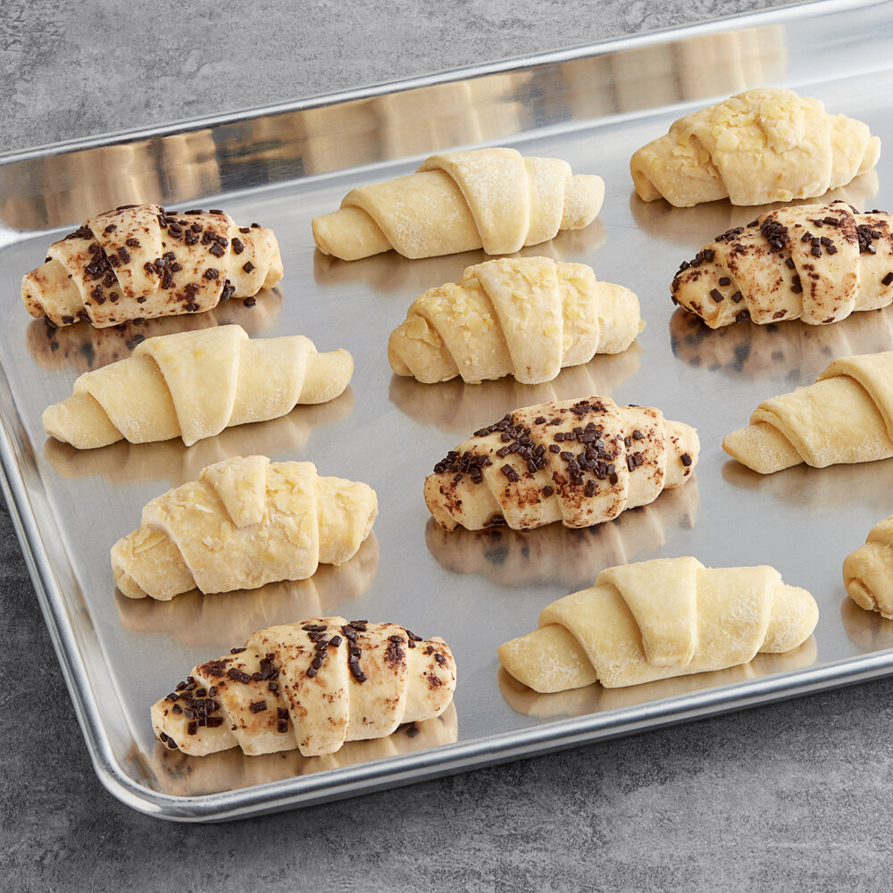 Schulstad Ready to Bake Mini Assorted Filled Croissant 36 Count of 3 ...