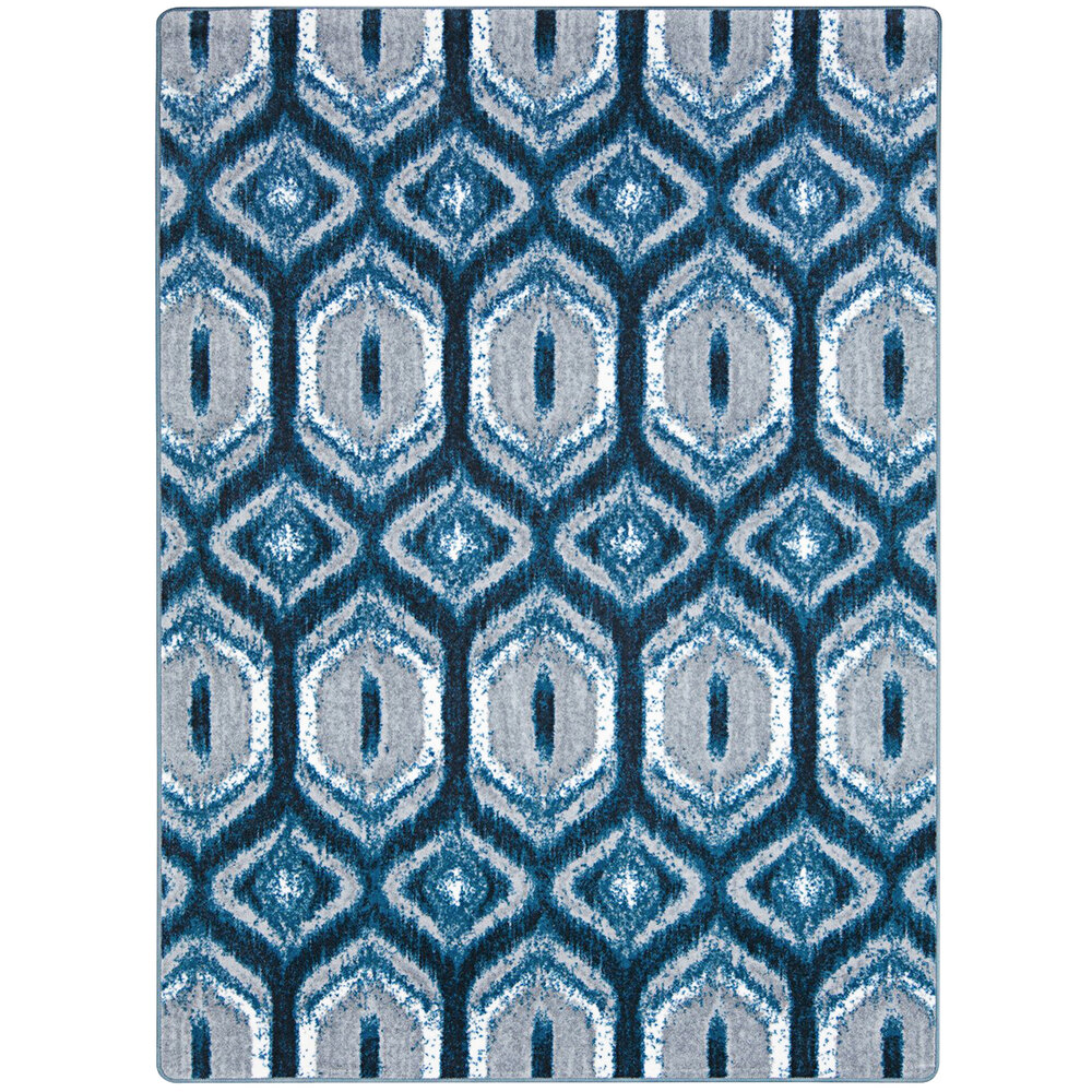 Joy Carpets First Take Chelsea 5' 4" x 7' 8" Peacock Rectangle Area Rug
