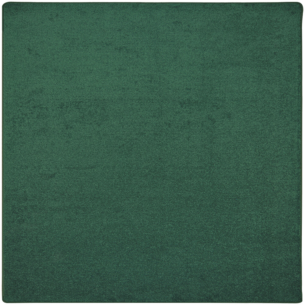 Joy Carpets Kid Essentials Endurance 6' Forest Square Area Rug