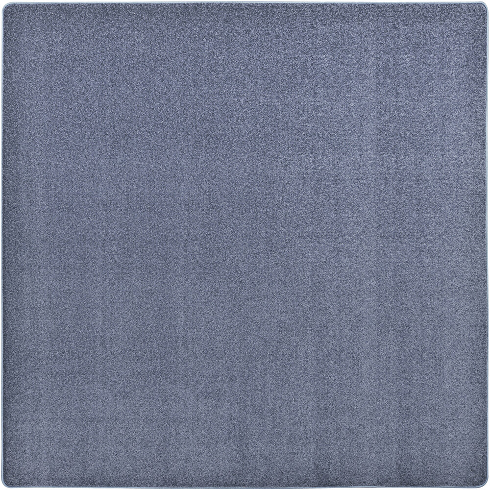 Joy Carpets Kid Essentials Endurance 6' Glacier Blue Square Area Rug