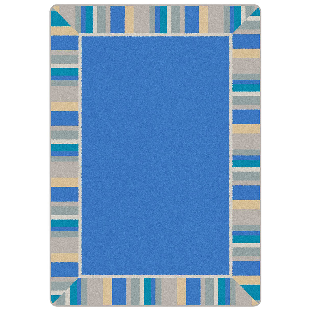 Joy Carpets Kid Essentials Off The Cuff 10' 9" x 13' 2" Light Blue ...