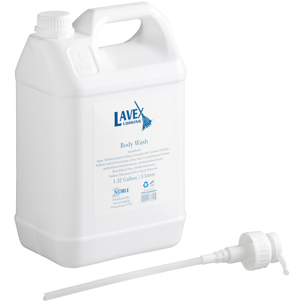 Lavex 1.32 Gallon Hotel and Motel Body Wash - 2/Case