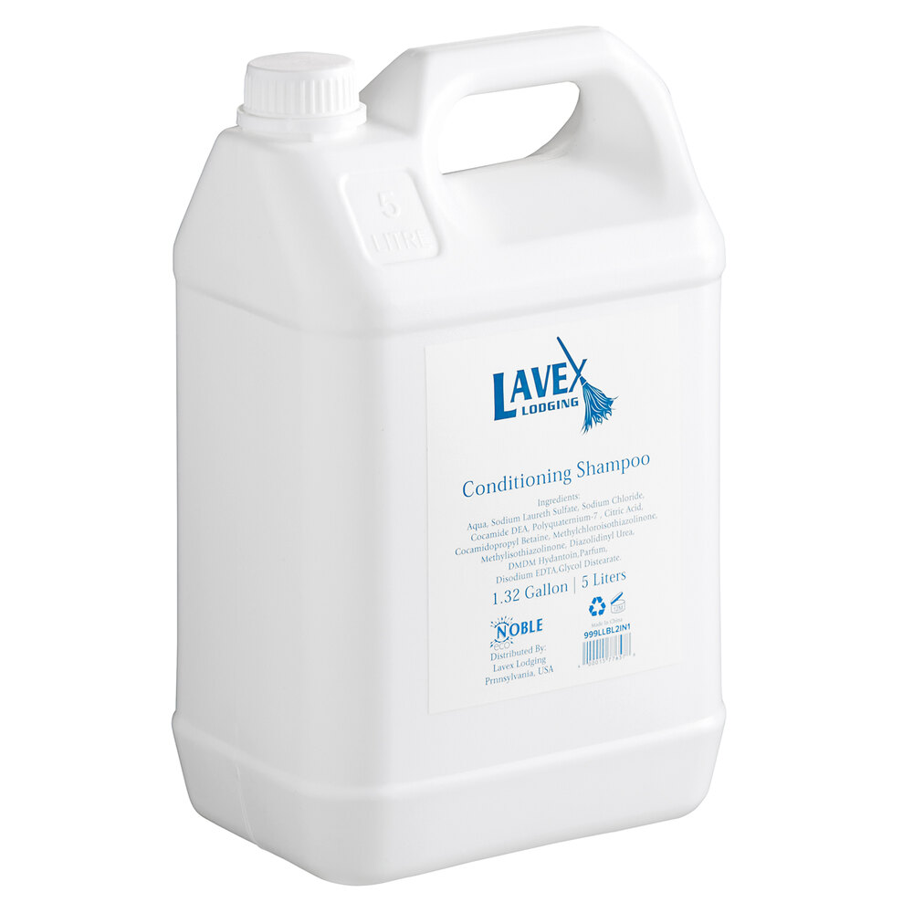 Lavex 1.32 Gallon Hotel and Motel Conditioning Shampoo